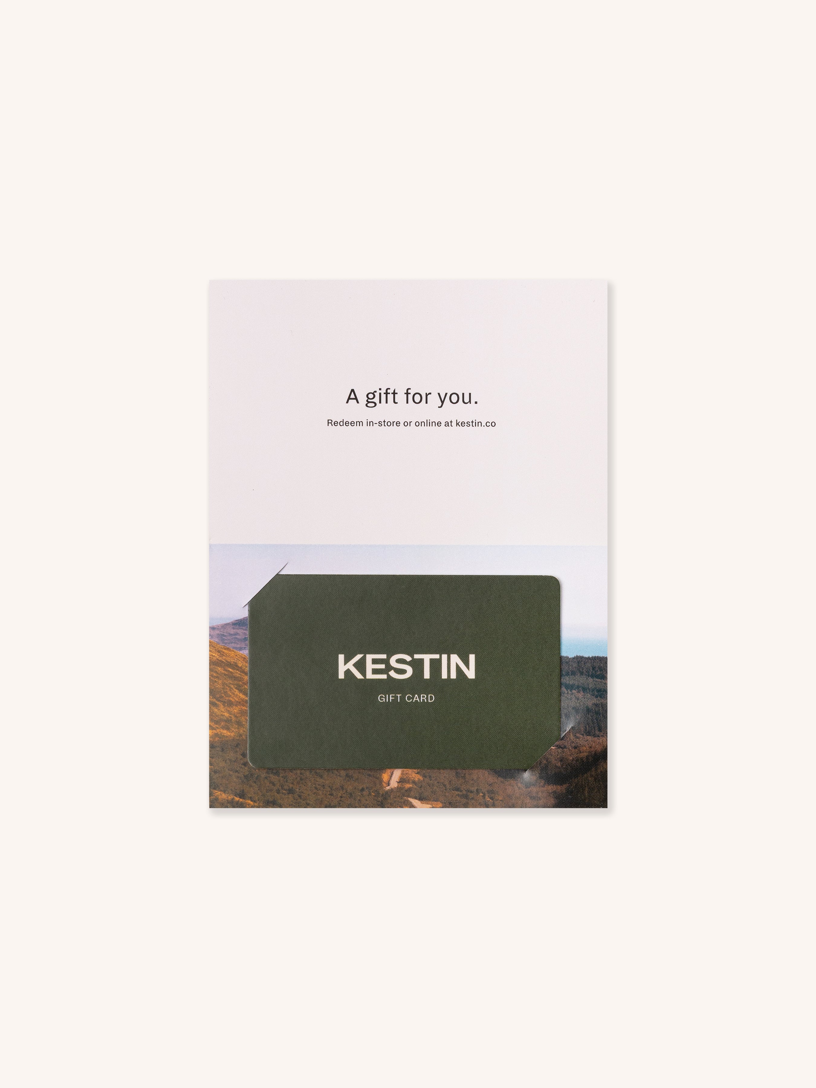 Digital Gift Card / Voucher – Kestin